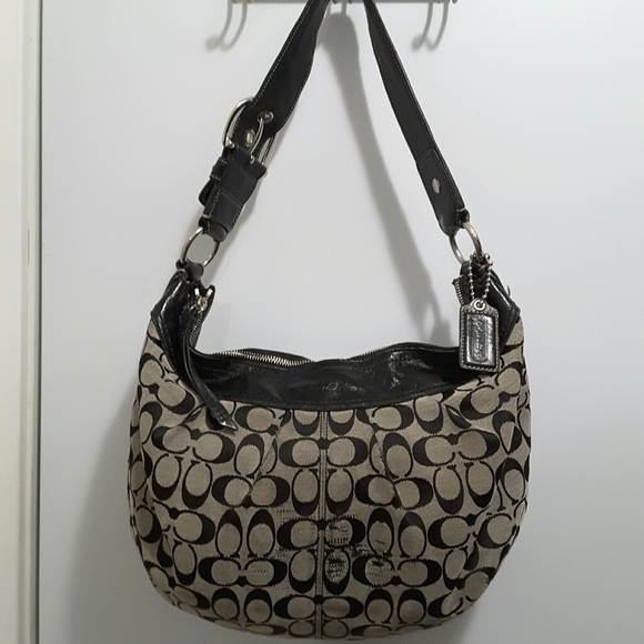 Coach | Bags | Coach Soho Pulley Ted Signature Canvas Bag | Poshmark